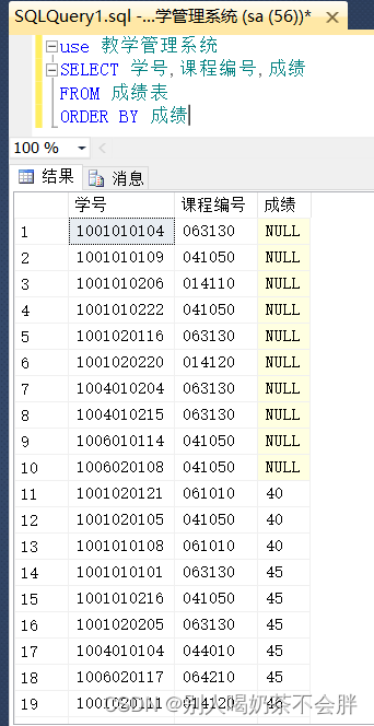 SQL SERVER：匹配符，DESC，DISTINCT，ORDER,COUNT,AVG,GROUP,TOP简单使用方法_sqlserver desc-CSDN博客