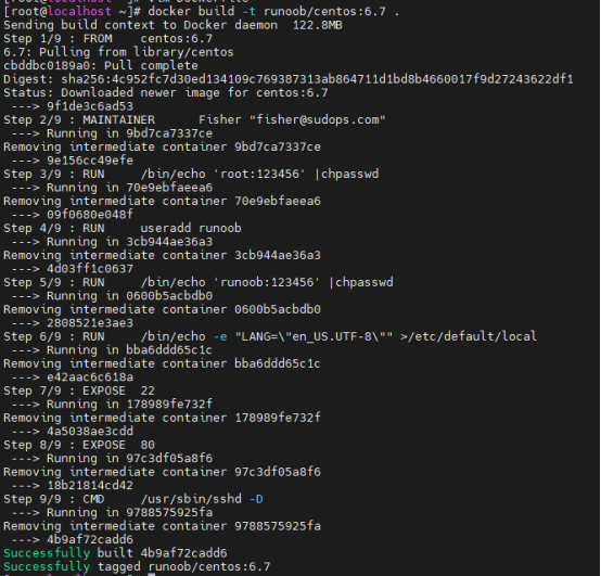 docker创建镜像之Dockerfile_dockerfile runoob-CSDN博客