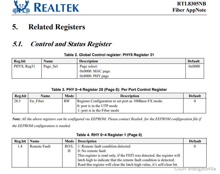 RTL8305NB交换机芯片SMI接口通信与寄存器详解-CSDN博客