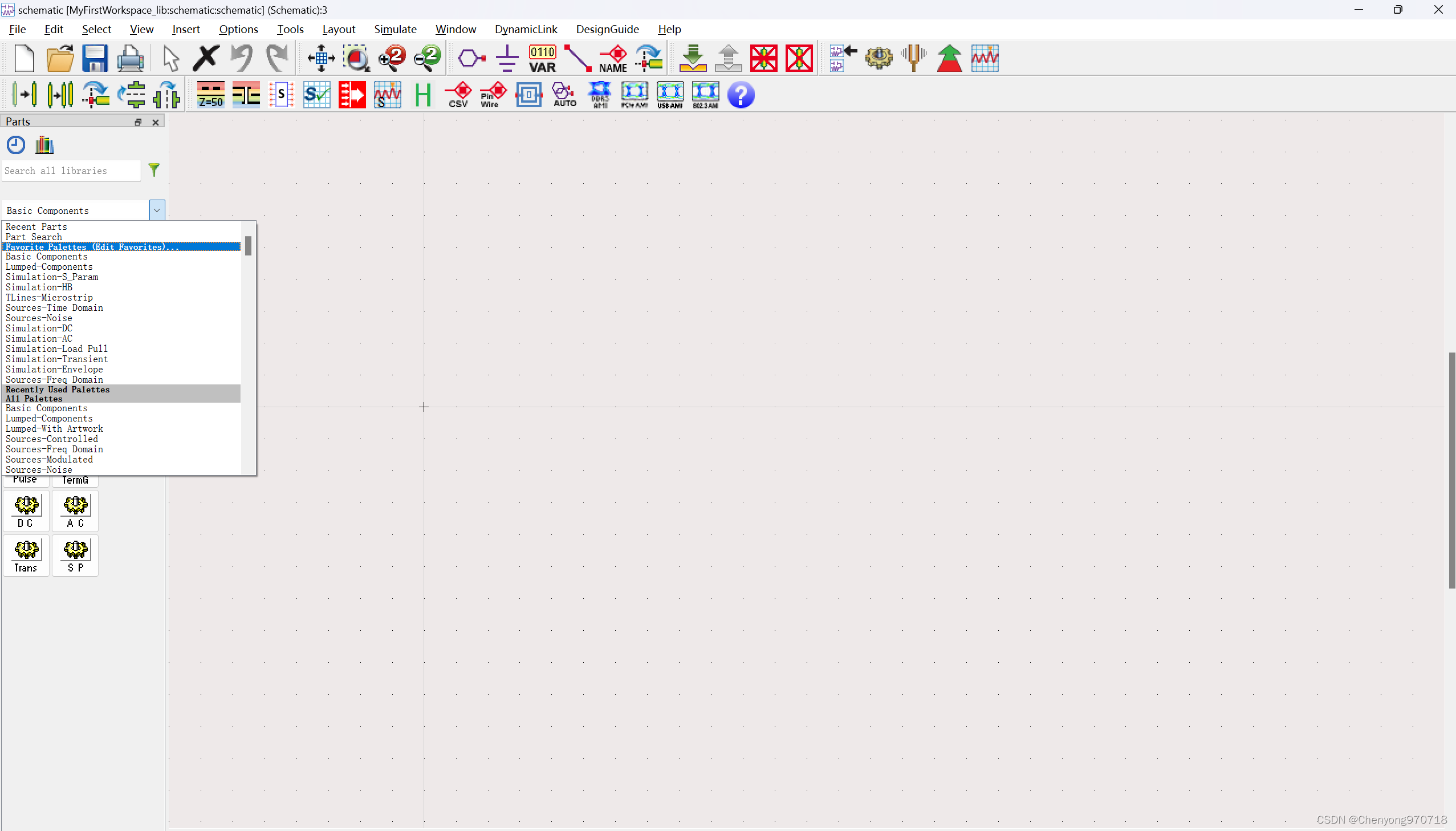 ADS2023_Tutorial-2:Schematic Basics-CSDN博客