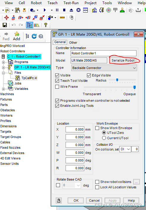 Fanuc机器人 Karel 编程学习（一）---ROBOGUIDE创建WorkCell_fanuc roboguide-CSDN博客