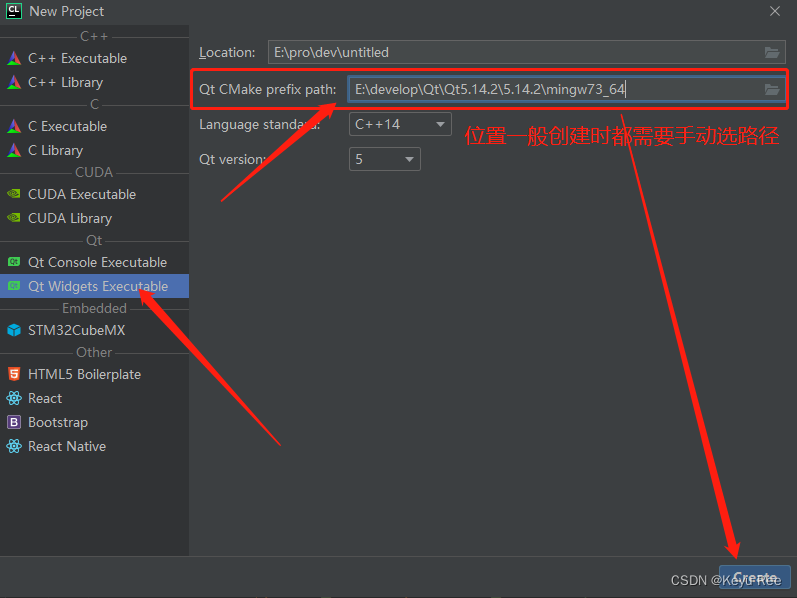 Qt - Clion2021.1.3 配置QT5.14.2运行，亲自探索，可运行_clion+qt环境配置-CSDN博客