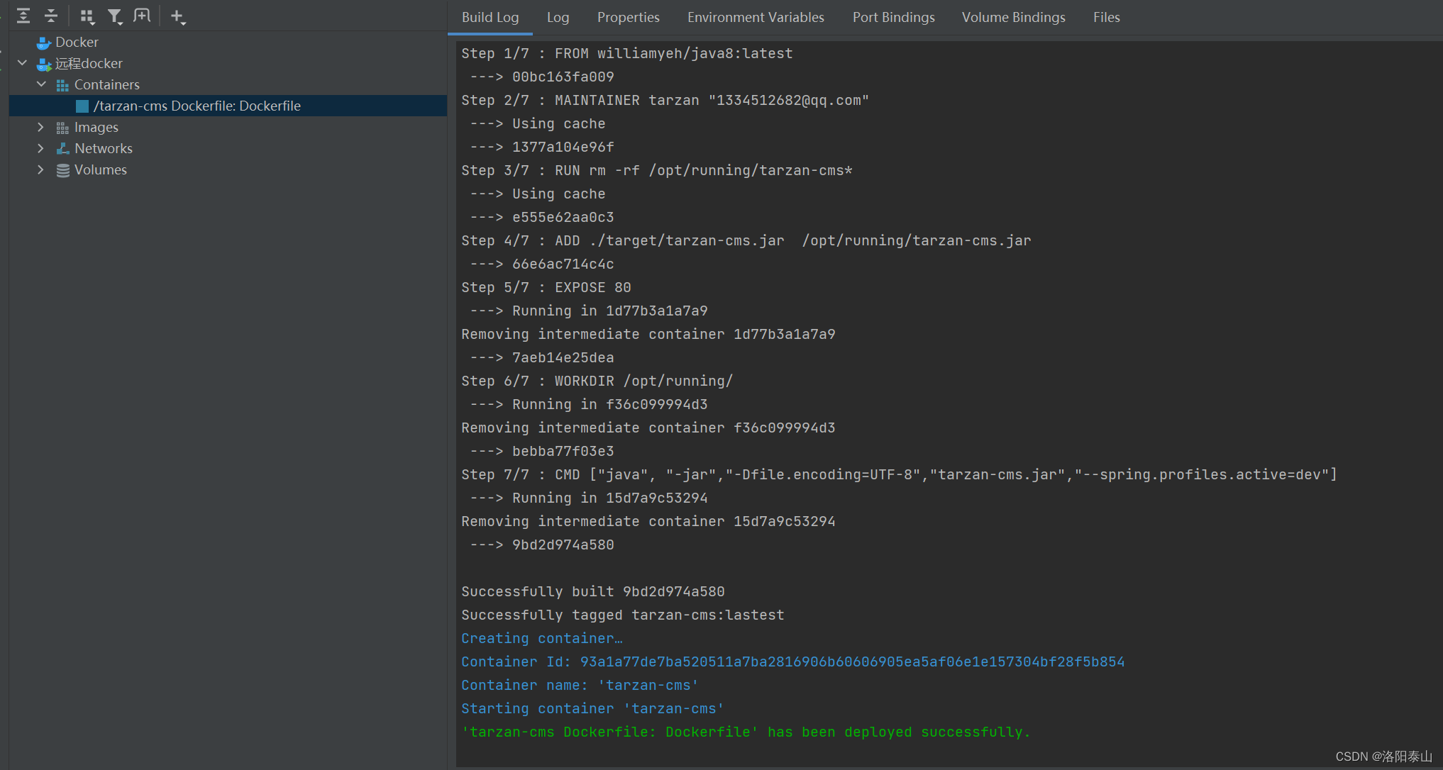 Linux 下的docker安装与idea配置远程dockeridea 远程部署到 Linnux Docker中 Csdn博客