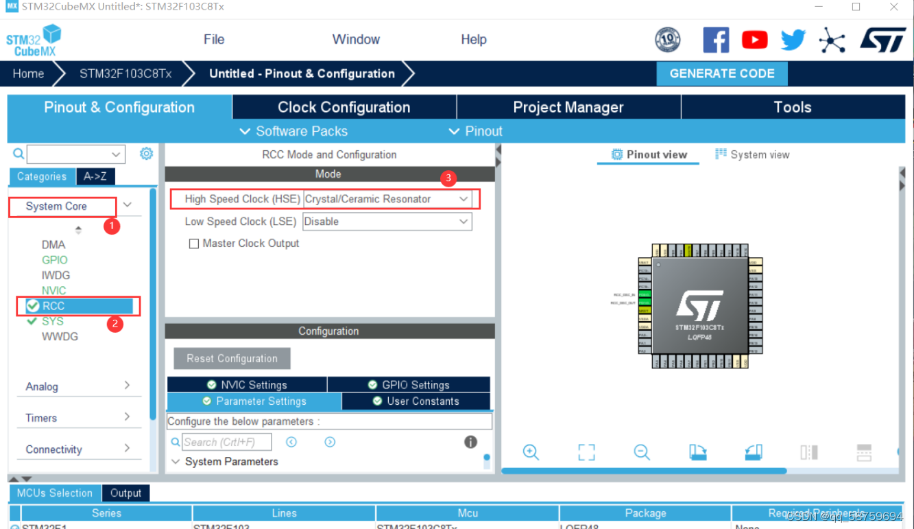 stm32cubeMX使用HAL库点亮LED流水灯_stm32hal cubemx-CSDN博客