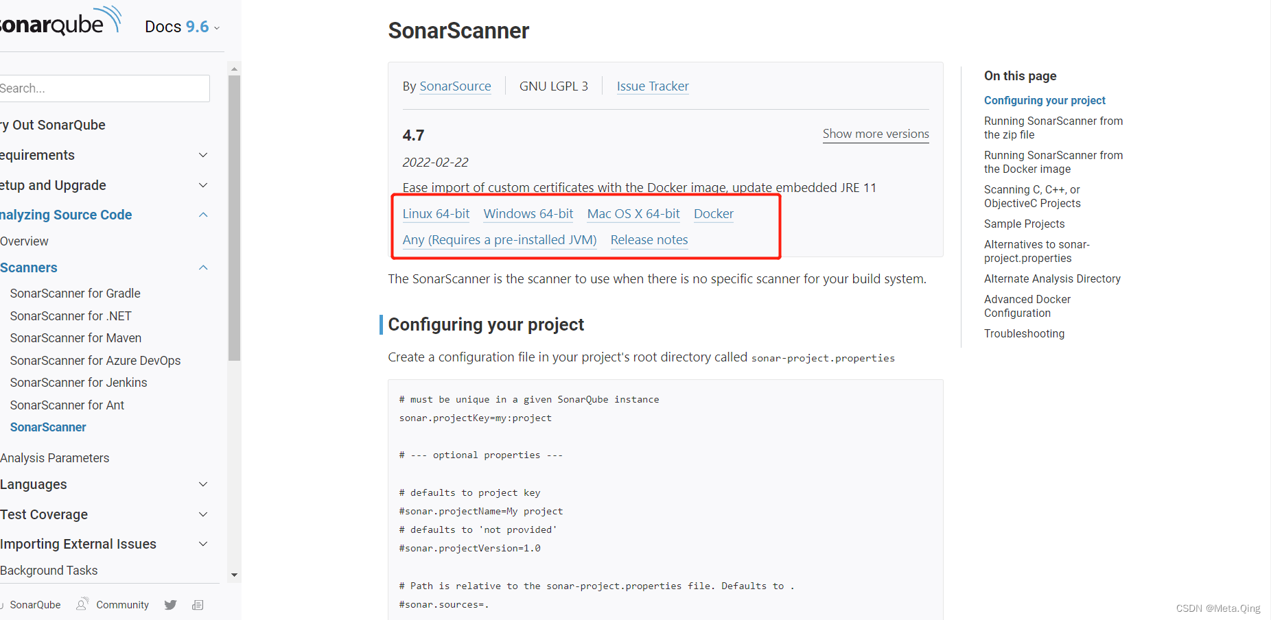 如何将 SonarQube和 SonarScanner 扫描vue项目bug?_sonarqube扫描vue配置sonar-project.properties-CSDN博客