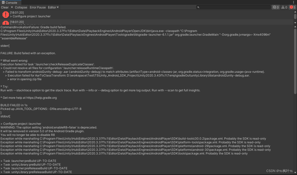 Unity与原生交互之Unity篇——AndroidStudio导出aar/jar包供Unity使用实现交互全流程（4）_untiy调用安卓原生-CSDN博客