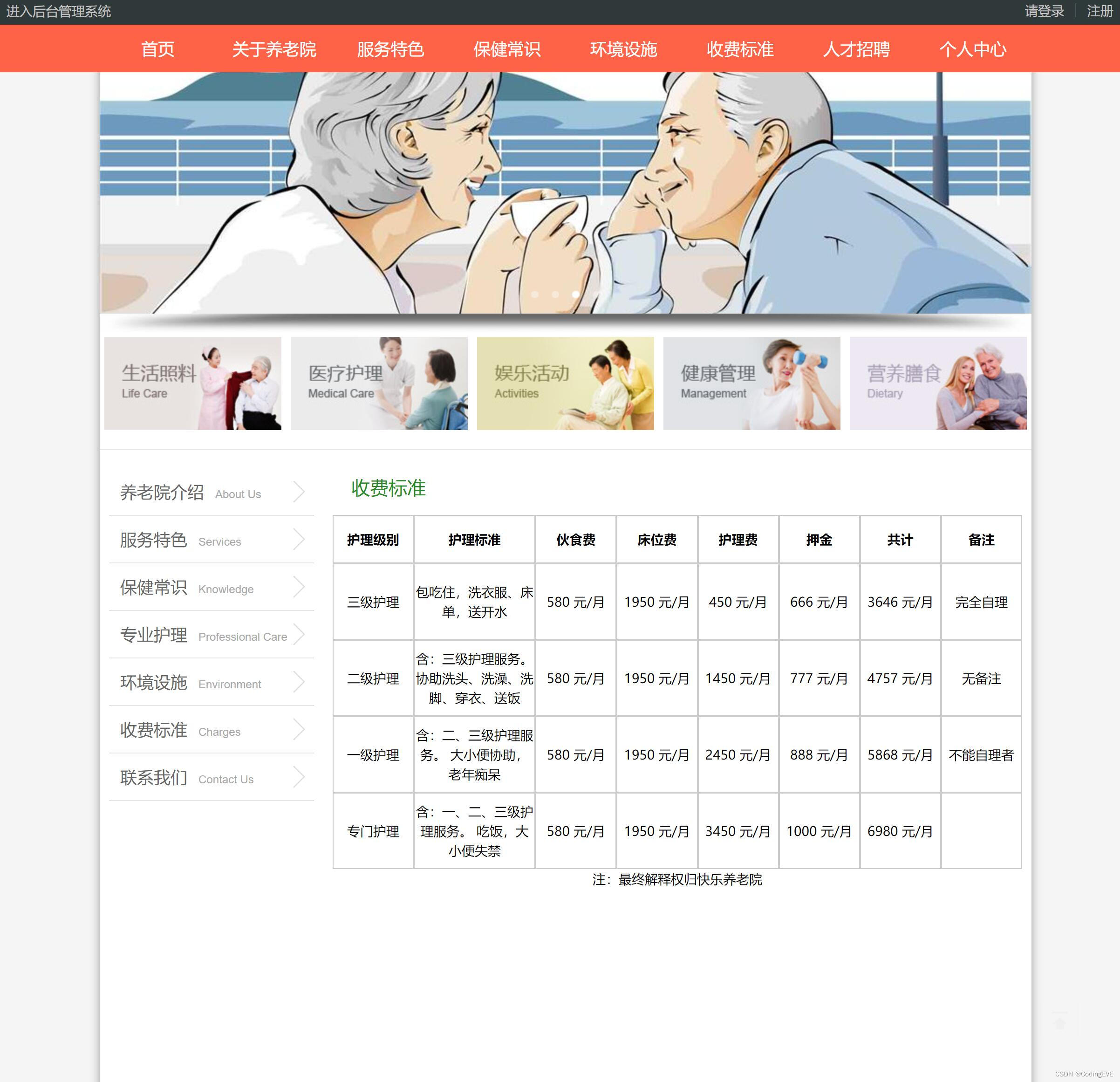 Php毕业设计源码基于php养老院管理系统php养老院管理系统代码 Csdn博客