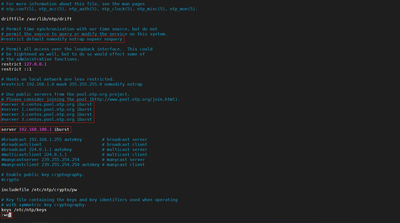 【Liunx常用操作】利用ntp服务，配置NTP时钟同步_ntp手动同步命令-CSDN博客