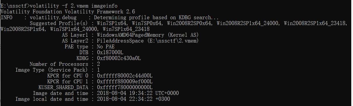 内存取证之NSSCTF-OtterCTF 2018（复现赛）_flag以nssctf{}形式提交什么意思-CSDN博客
