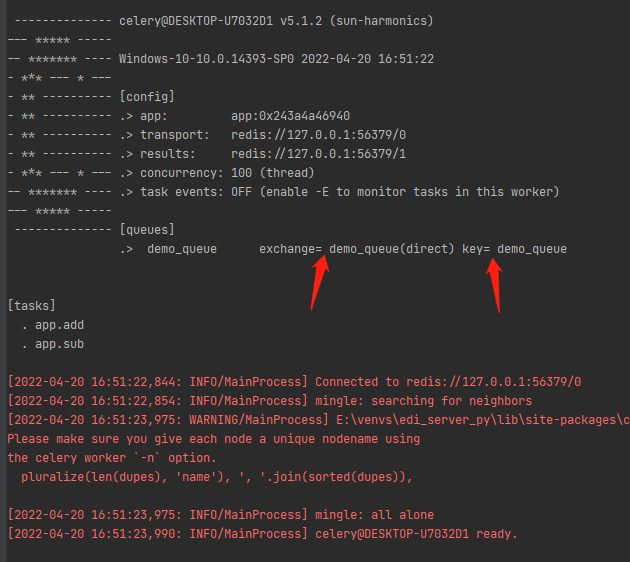 celery启动worker正常启动，收不到任务_celery接收不到任务-CSDN博客