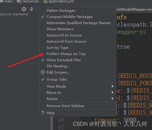 IDEA拉取项目发现pom在文件上方_idea中pom文件在哪-CSDN博客