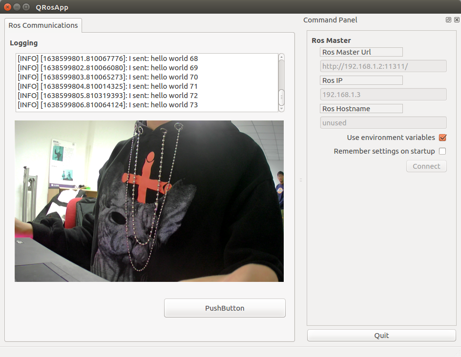 QT接收ROS视频信息，并将其显示在界面上（含配置过程以及报错解决方案）_qt界面的rosbag播放器-CSDN博客