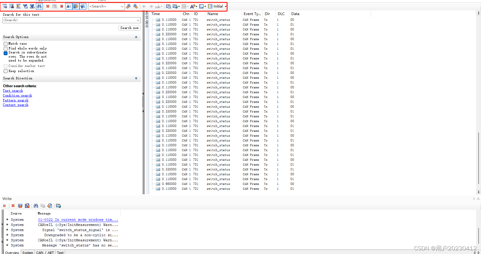 CANoe基础_canoe快捷键-CSDN博客