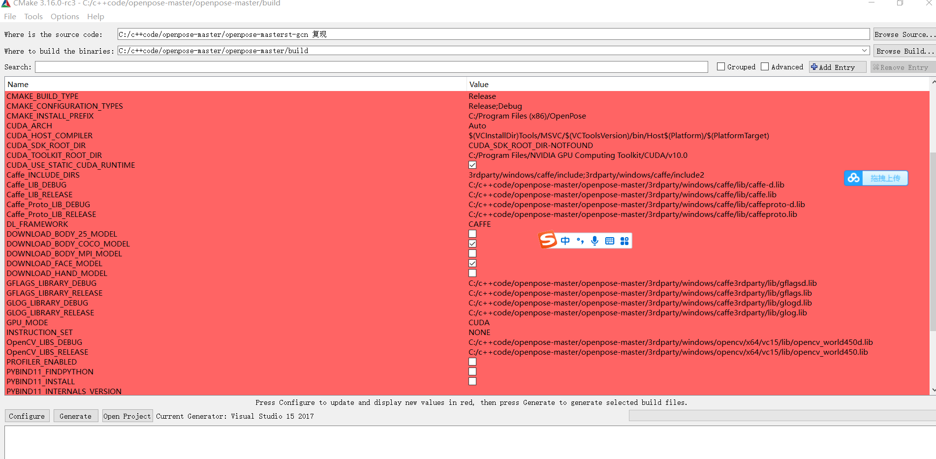 oponpose windows下运行环境搭建，并且实现python接口,最后实现ST-GCN._windows,cpu下,如何使用anaconda运行openpose-CSDN博客