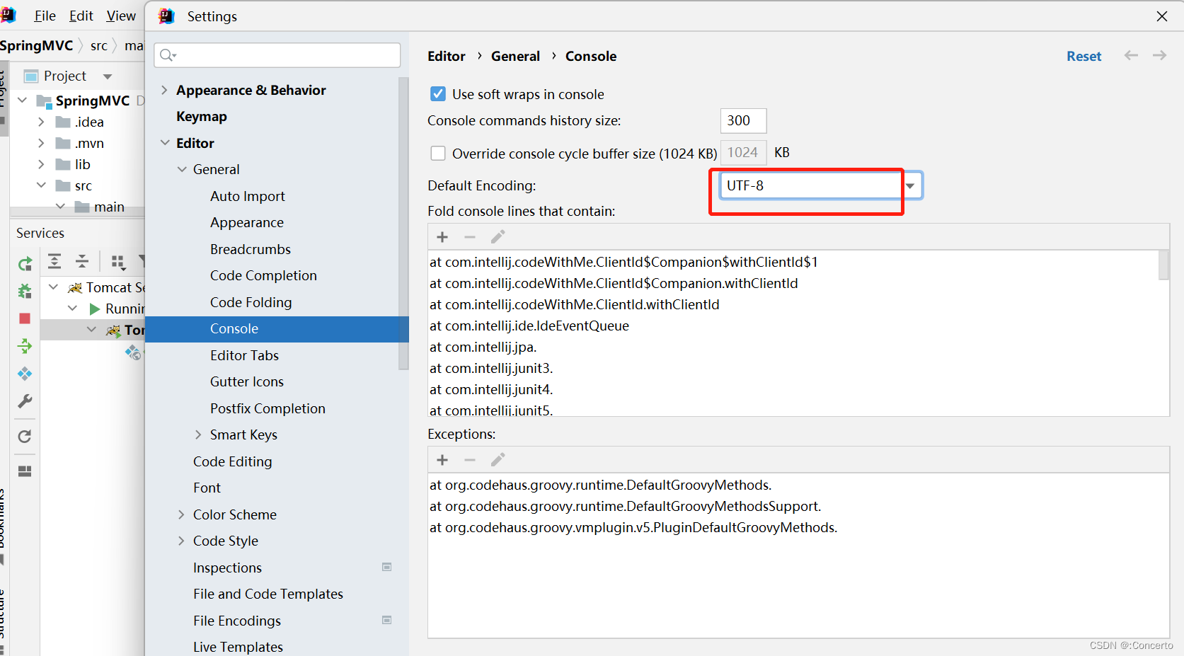 报错：使用idea启动Tomcat服务的时候，发现控制台打印日志是乱码_控制台打印日志乱码-CSDN博客