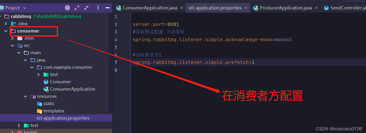 SpringBoot整合RabbitMQ_spring.rabbitmq.listener.simple.prefetch-CSDN博客