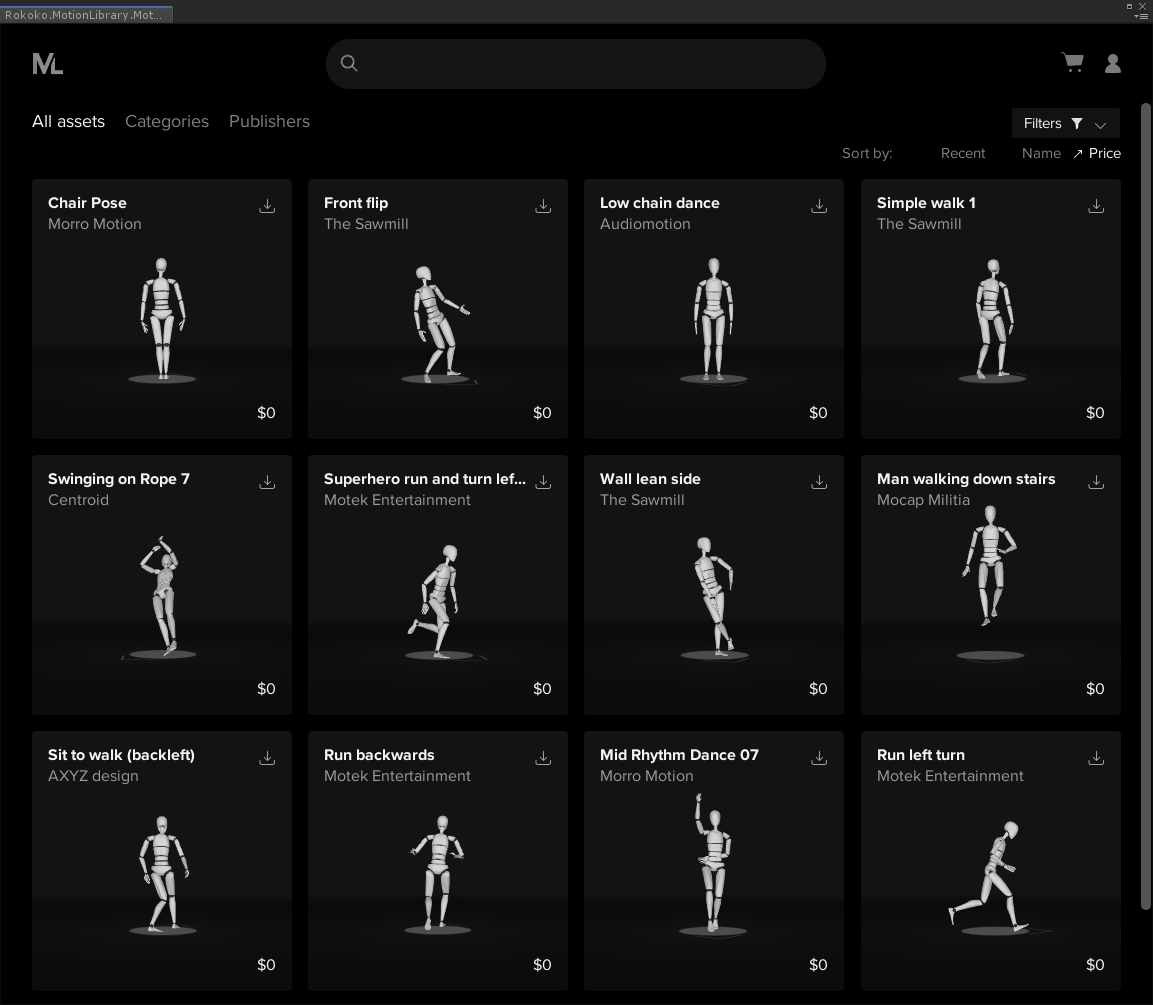 Motion Library for Unity——(Rokoko)_rokoko motion library-CSDN博客