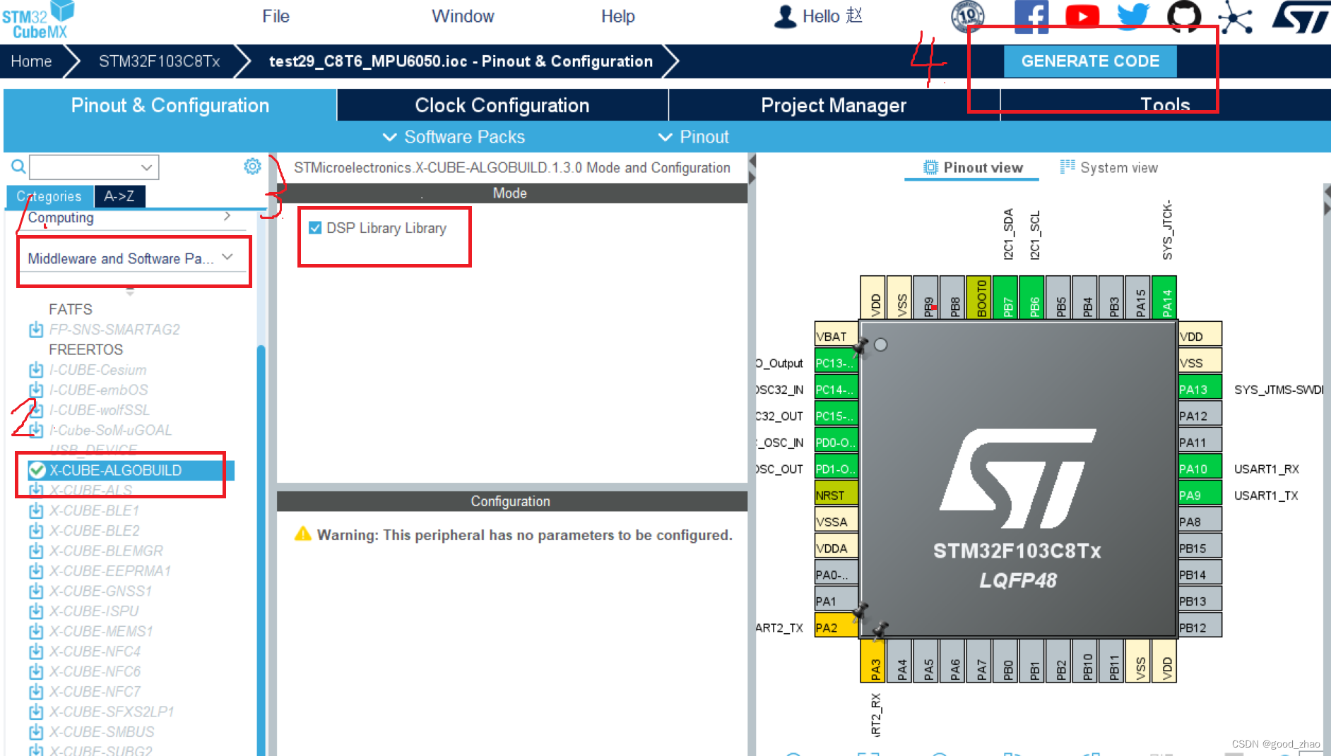 Stm32添加dsp库，基于mxstm32h5 Dsp Csdn博客