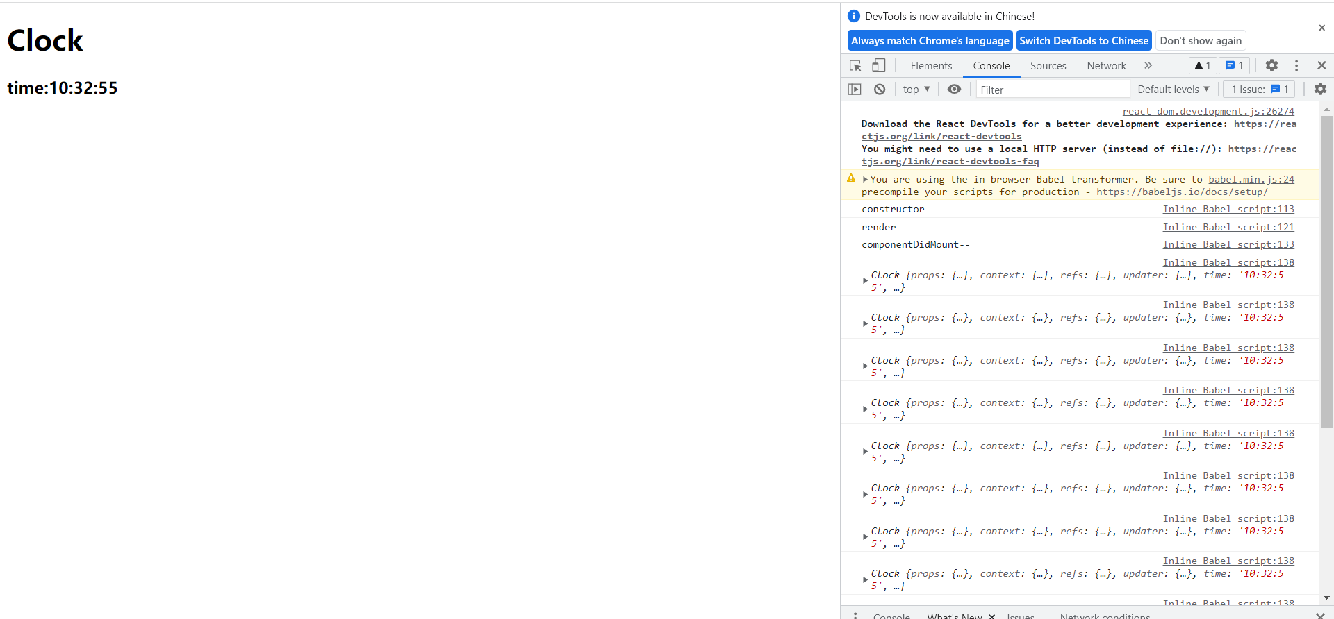 React-component-class-更新(自动化动态时钟)_react组件 value值更新 设置动画-CSDN博客