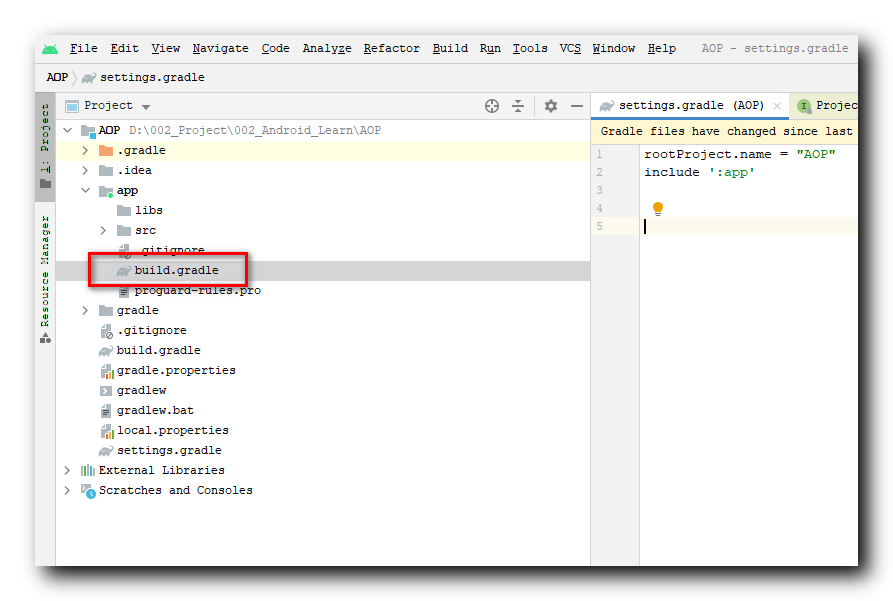 【Android Gradle 插件】settings.gradle 配置文件 ( 配置基本作用 | include 函数用法 | 目录层级配置 | 修改 Module 模块构建脚本名称 ...
