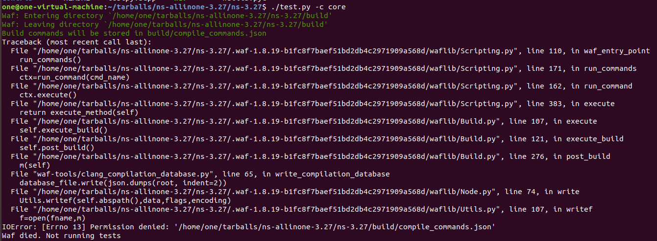 ns3安装笔记_ns3安装教程-CSDN博客