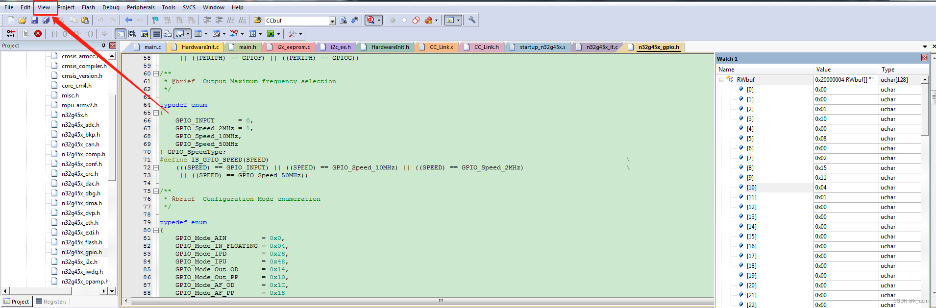 如何让Keil的Degug调试模式watch windows窗口内寄存器的值实时变化_keil watch window数据一直变化-CSDN博客
