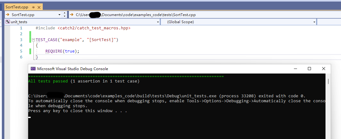Use Catch2 with Cmake - Programmer Sought