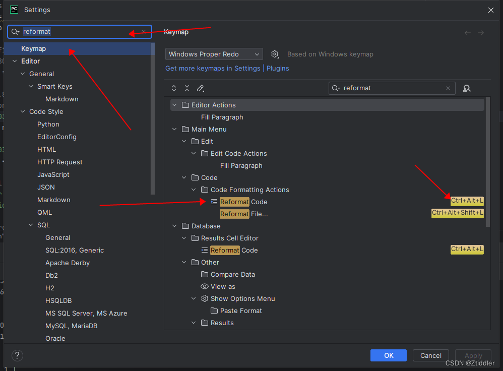 【Windows Pycharm Ctrl+Alt+L键格式化代码失效的原因】_pycharm格式化代码快捷键没反应-CSDN博客