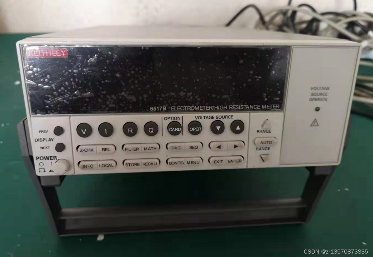 吉时利Keithely 6517B静电计/高阻表_keithey 6517-CSDN博客