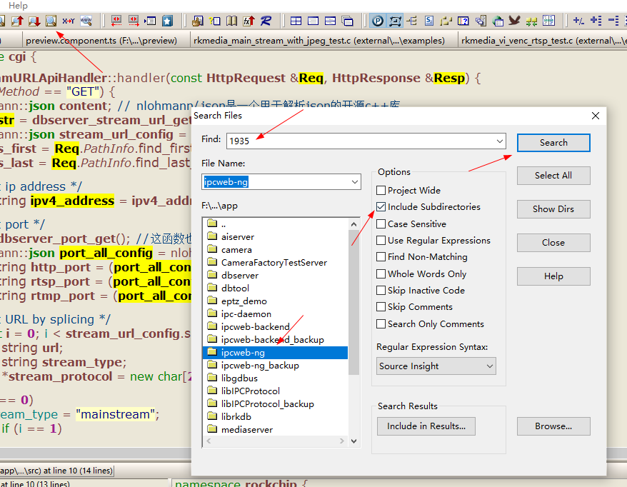 source insight（SI）使用教程_source insight怎么在项目中搜索文件-CSDN博客