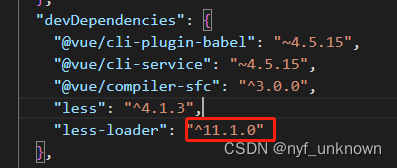 (vue)安装less-loader后报错this.getOptions is not a function_安装less-loader报错-CSDN博客