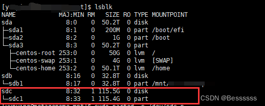 linux挂载U盘，报错“Failed to mount ‘/dev/sdc1‘: 无效的参数 The device ‘/dev/sdc1‘ doesn‘t seem to have a ...