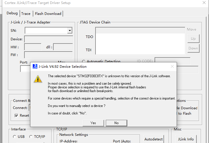 STM32CubeMX生成KEIL工程，无法识别J-Link设备。_cubemax生成mdk工程jlink-CSDN博客