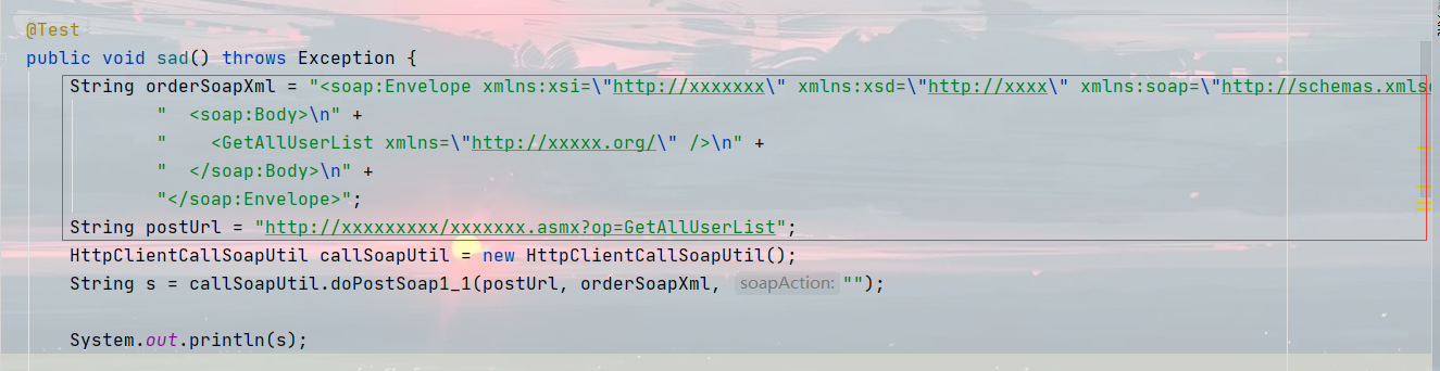 springboot调用webservice（asmx后缀）接口，返回值是xml格式的，使用dom4j进行解析_springboot 访问asmx-CSDN博客