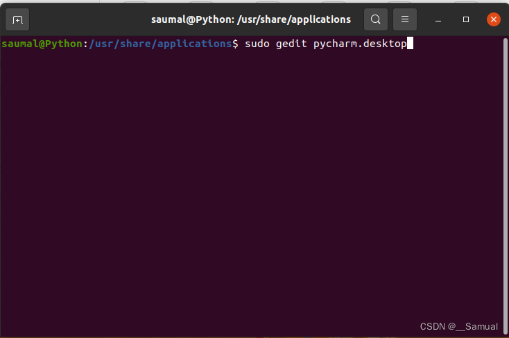 Ubuntu中设置PyCharm图标_ubuntu pycharm图标-CSDN博客
