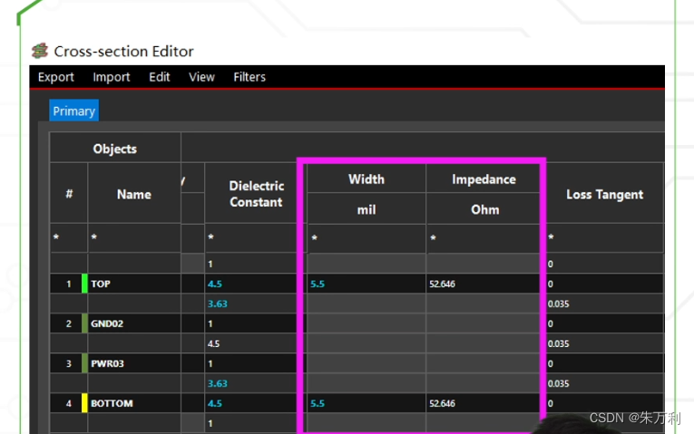 Cadence Allegro 17.4学习记录开始20-PCB Editor 17.4软件PCB布线叠层和阻抗设计-CSDN博客