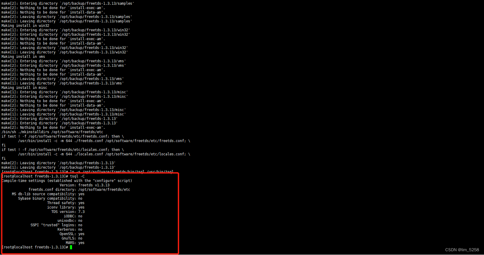 Centos7.9 编译安装FreeTds_centos安装freetds-CSDN博客