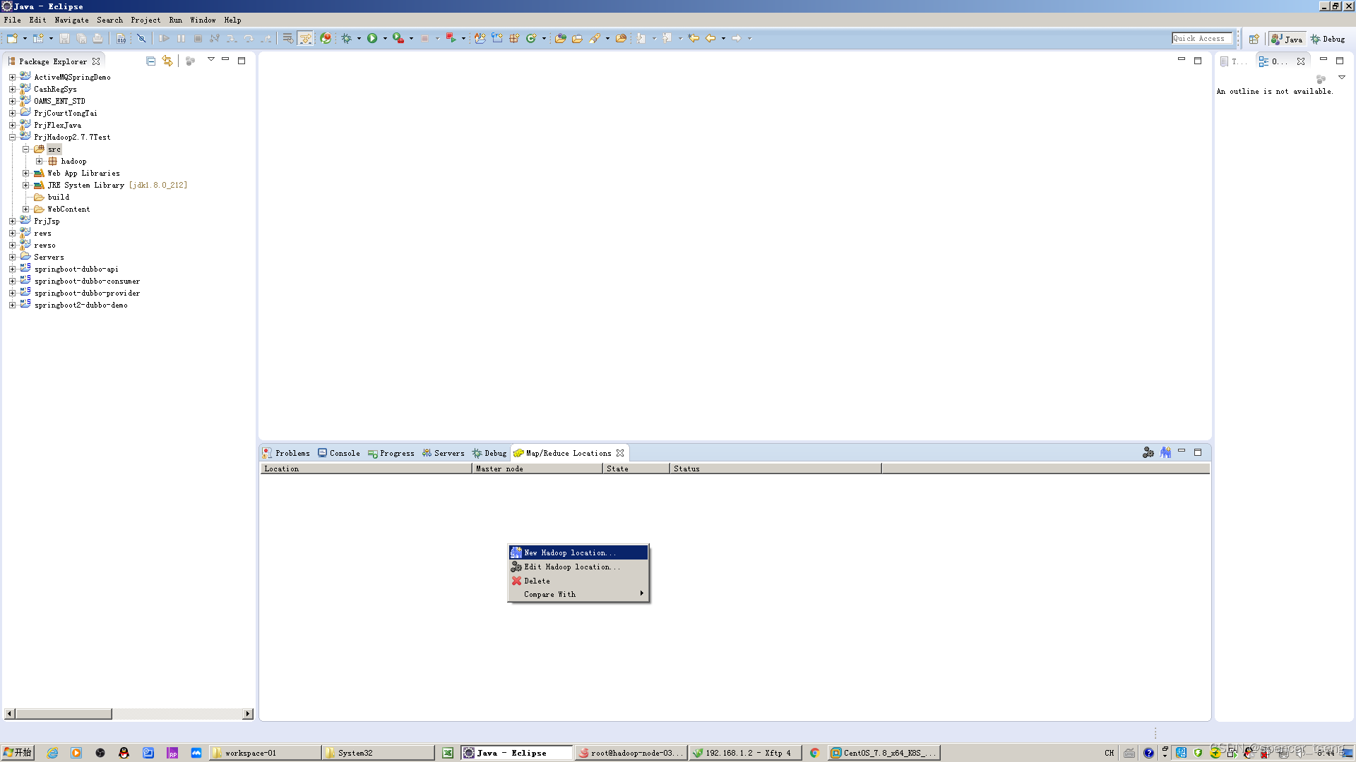 Eclipse4.4 luna hadoop-plugin-2.7.7.jar_hadoop-eclipse-plugin-2.7.7.jar-CSDN博客