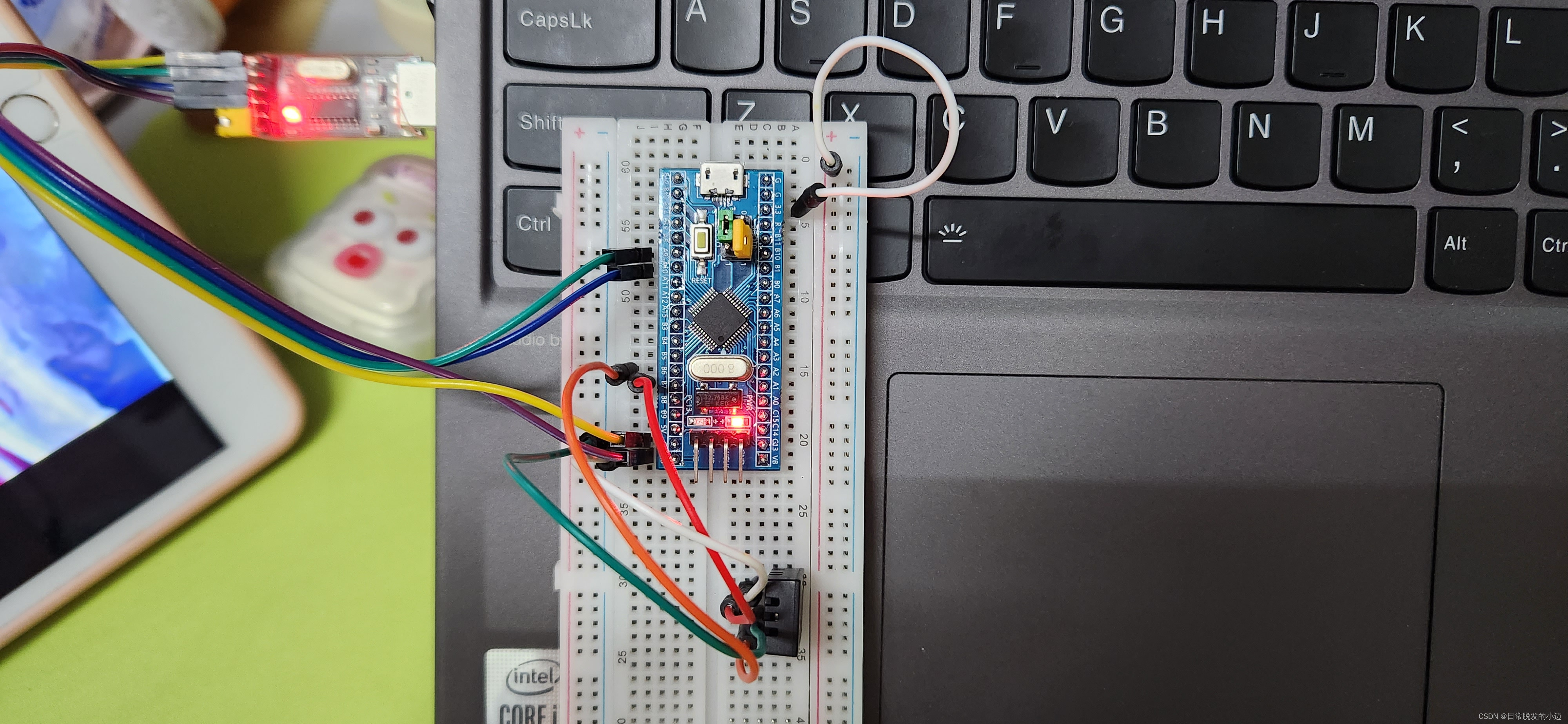 STM32F103 I2C采集温湿度(AHT20)_单片机项目代码要求采集2个点的温湿度参数-CSDN博客