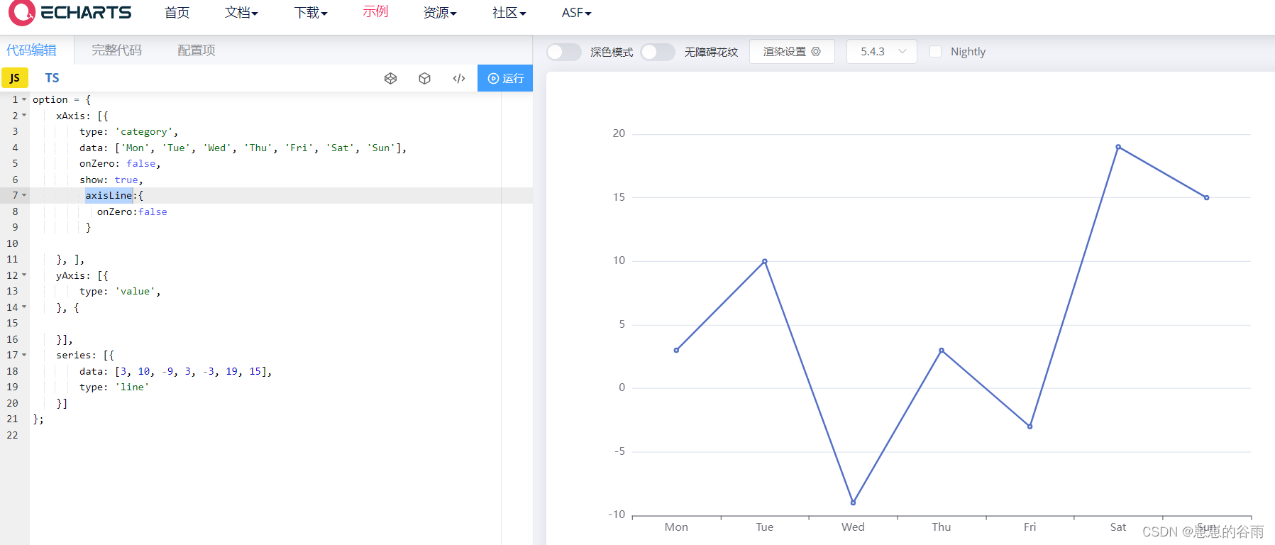 echarts设置x轴，标签与x轴的距离（当y轴有负数时，x轴标签紧贴x轴）_xaxis 设置距离-CSDN博客