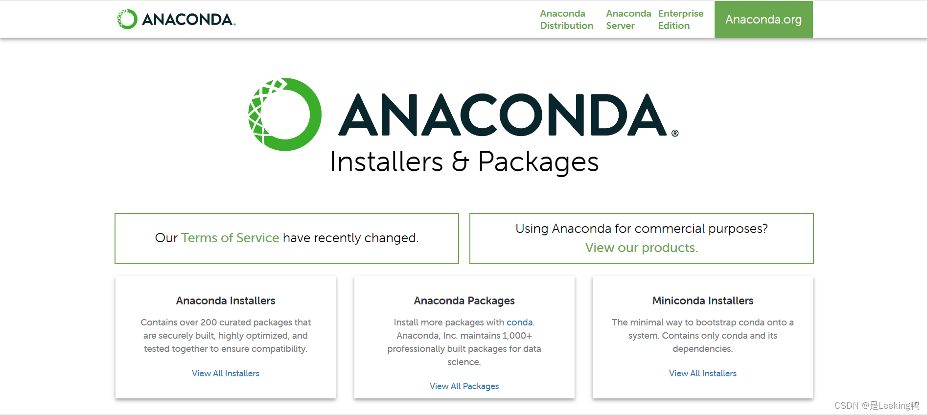 Anoconda安装_anaconda官网-CSDN博客