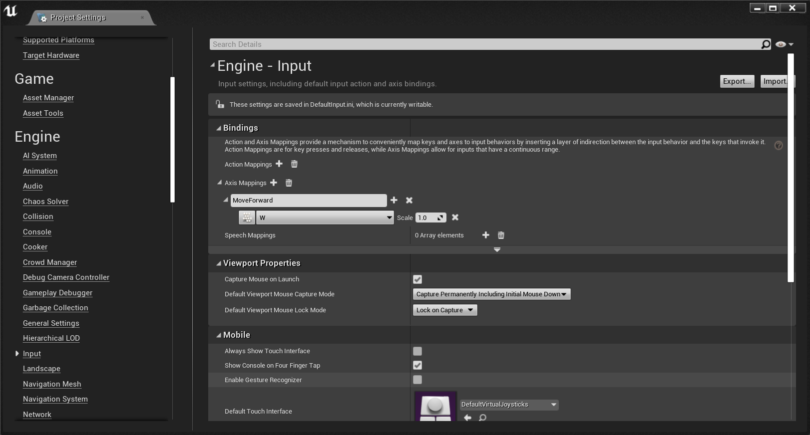UE蓝图学习之--移动_为啥ue5.2.1里没有input axis move forward-CSDN博客