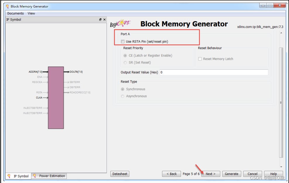 FPGA中ROM IP与RAM IP核配置与调用_ise中rom ip核如何调用-CSDN博客