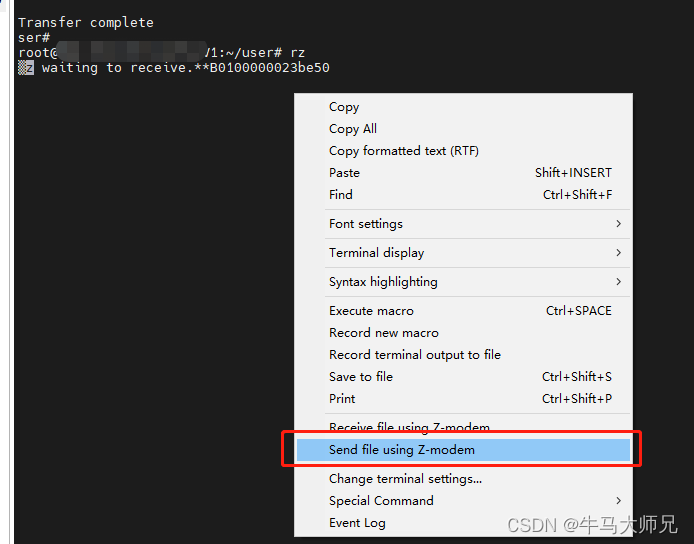 嵌入式Linux开发板文件传输：串口、NFS、SCP、SSH_scp 拷贝命令 串口-CSDN博客
