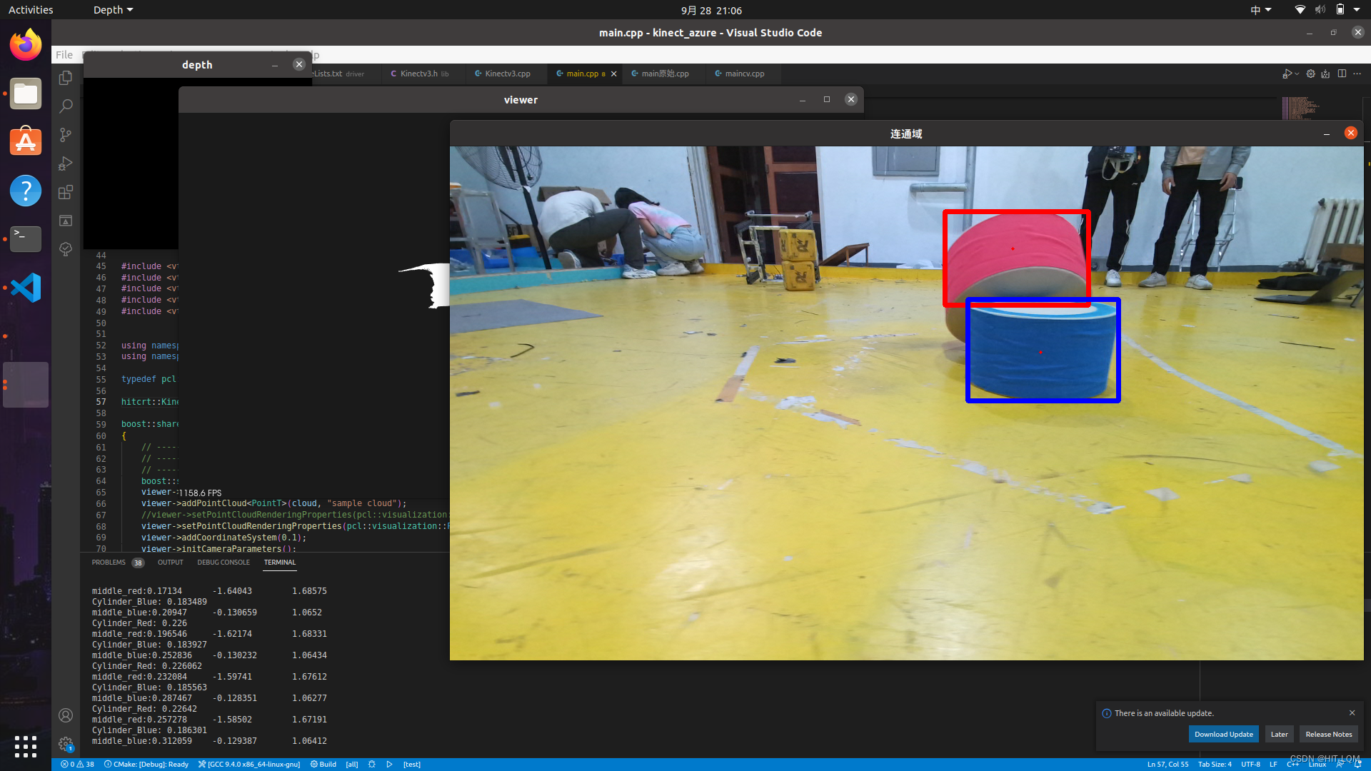 OpenCV+PCL 图像处理实战——圆柱中心点的拟合_点云投影到圆柱-CSDN博客