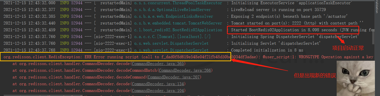 引入redission实现分布式锁问题记录 （ NOAUTH Authentication required..*）* （ ERR Error running script）_org ...