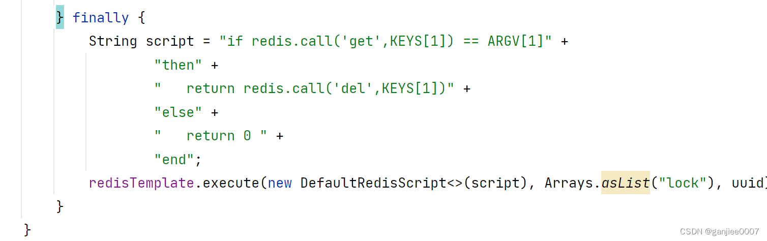 redis执行lua脚本报错_io.lettuce.core.output.statusoutput does not suppo-CSDN博客