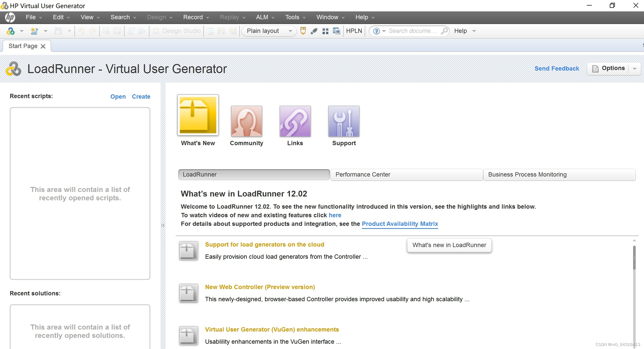 LoadRunner 使用手册_loadrunner官方文档-CSDN博客