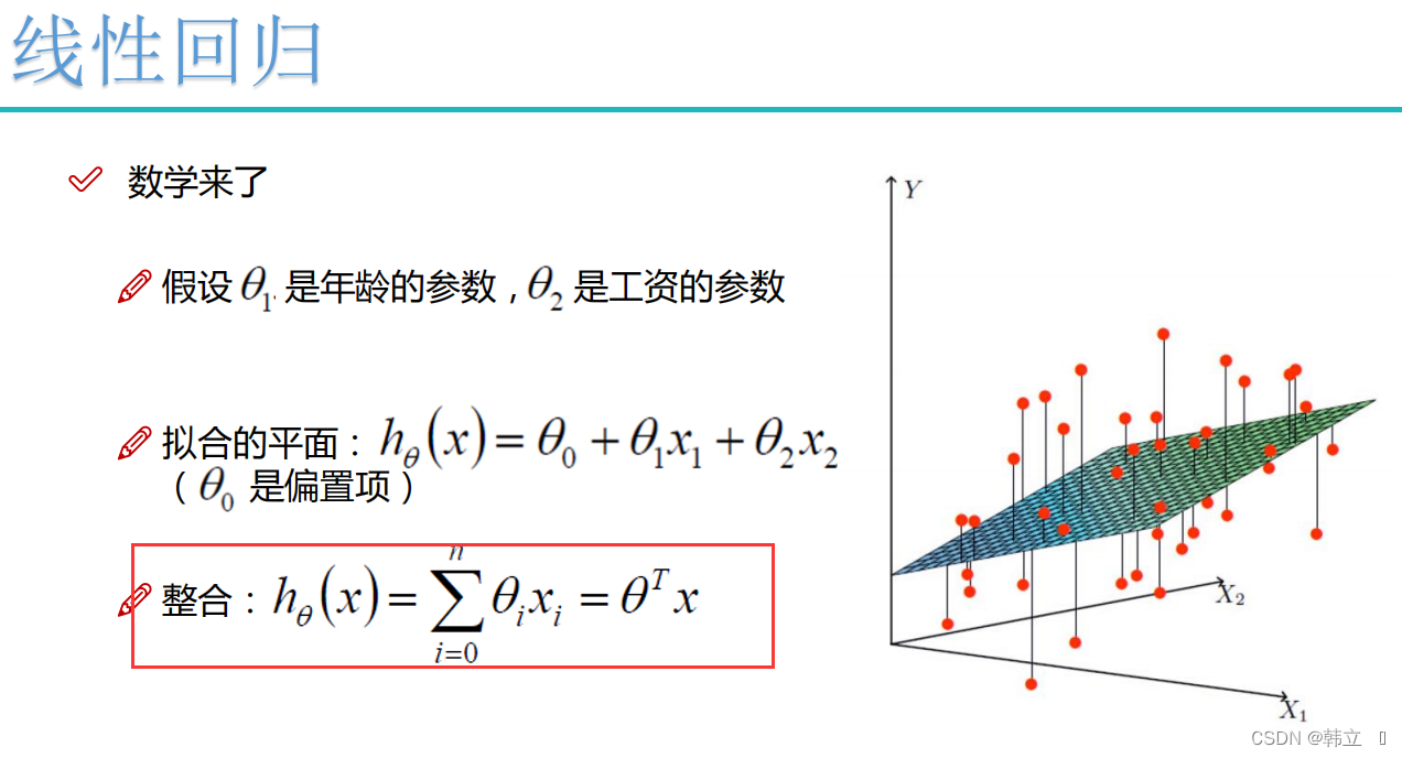 机器学习算法之线性回归及其sklearn实例_sklearn线性回归决策曲线可视化-CSDN博客
