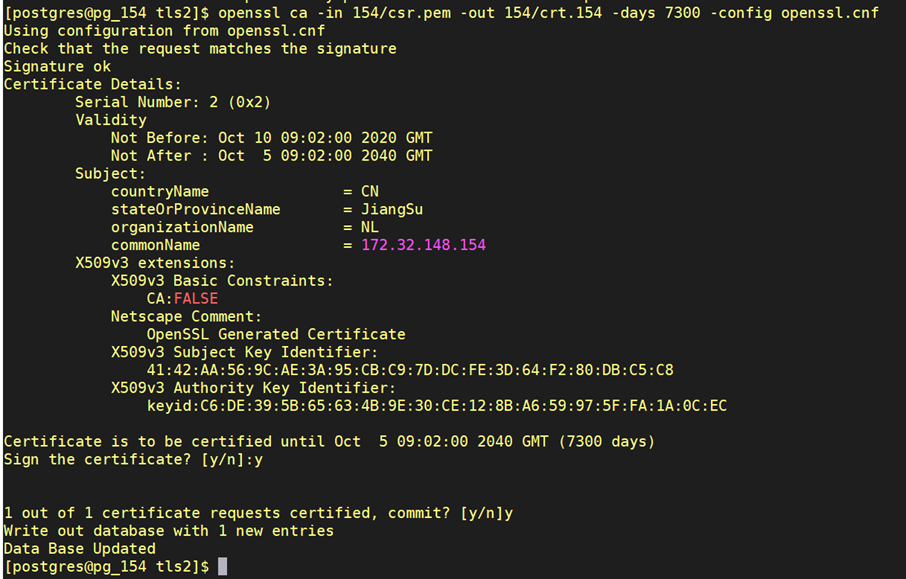 etcd\Patroni\PostgreSQL使用SSL、TLS、HTTPS_patroni etcd-CSDN博客